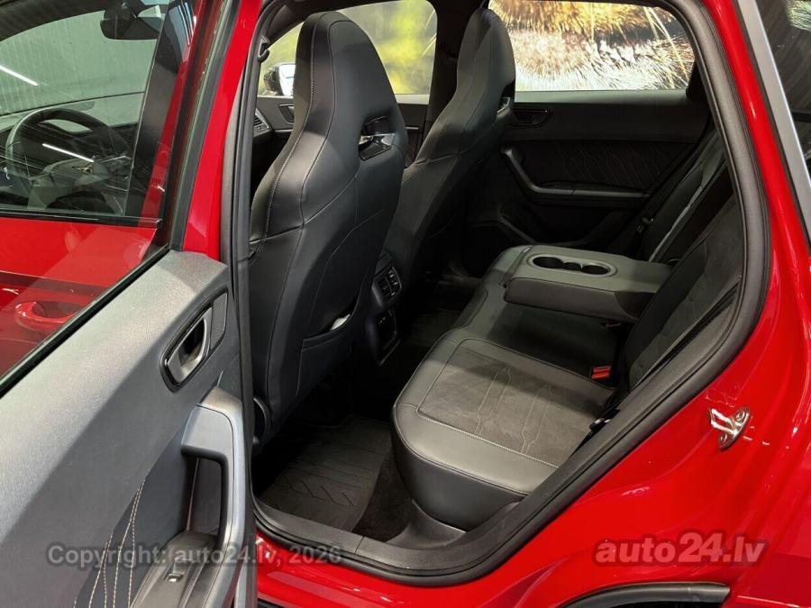 Red Cupra ateca 2024 in Tallinn, with an engine capacity of 2.00 L and mileage of 20 thousand km for 41500 €, photo 5 on AUTOMOTO.COM.LV