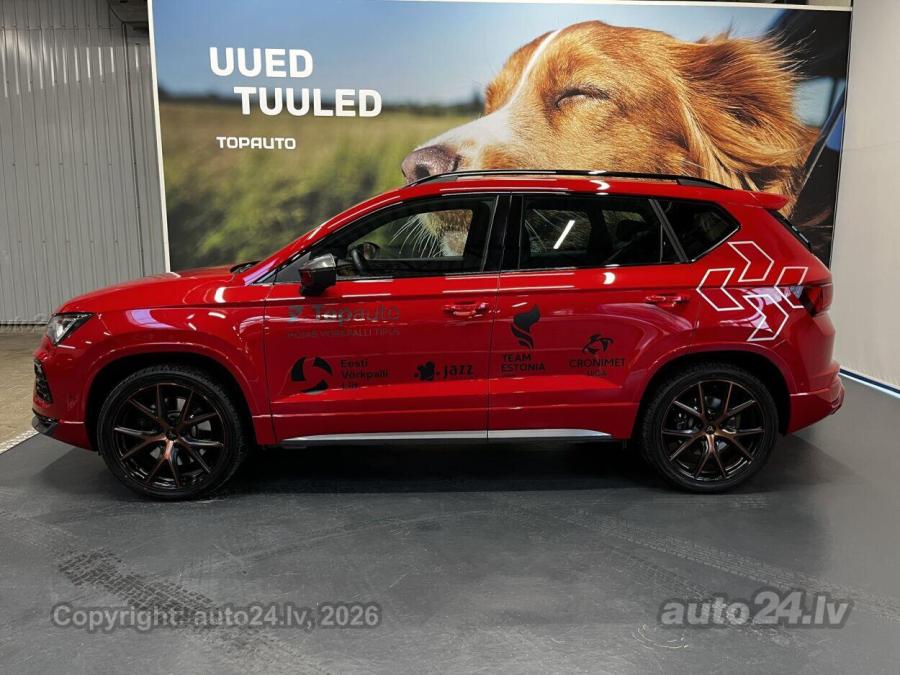 Red Cupra ateca 2024 in Tallinn, with an engine capacity of 2.00 L and mileage of 20 thousand km for 41500 €, photo 18 on AUTOMOTO.COM.LV
