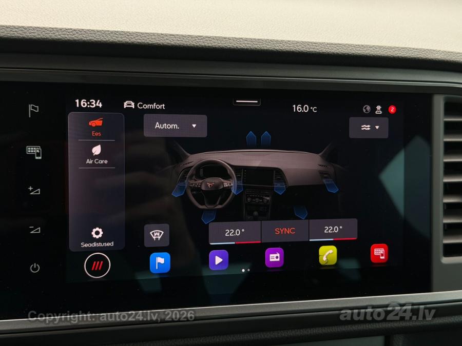 Cupra ateca 2023 Pērnava, ar dzinēja tilpumu 2.00 L un nobraukumu 32 tūkst. km par 32900 €, foto 18 vietnē AUTOMOTO.COM.LV