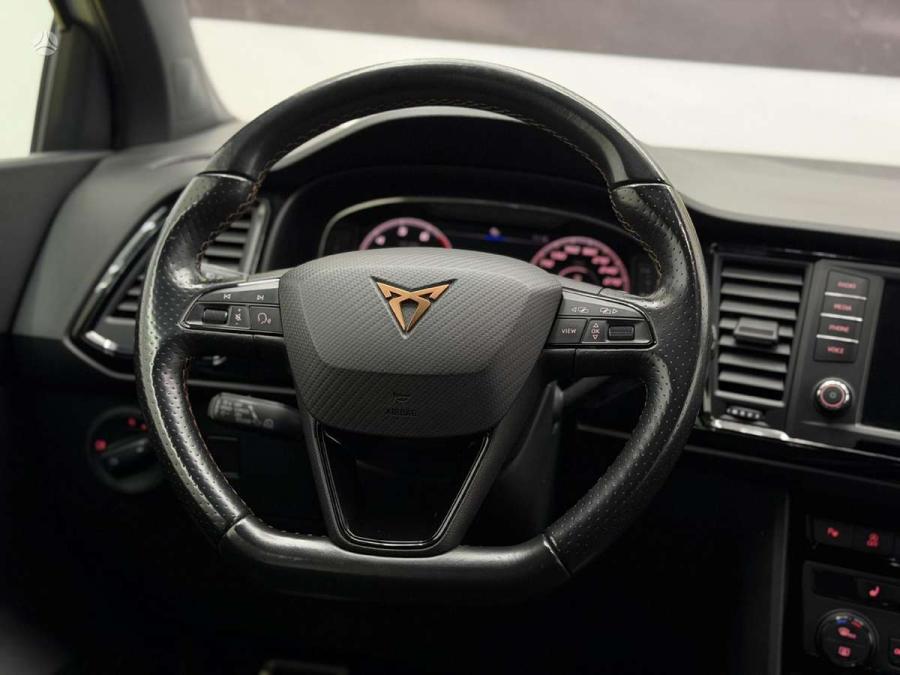 Balts Cupra ateca 2019 Viļņa, ar dzinēja tilpumu 1.98 L un nobraukumu 183 tūkst. km par 18950 €, foto 18 vietnē AUTOMOTO.COM.LV