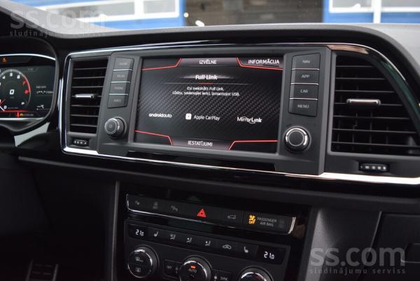 Белый Cupra ateca 2019 в Рига, объемом двигателя 2.00 л и пробегом 134 тыс. км за 21900 €, фото 9 на AUTOMOTO.COM.LV