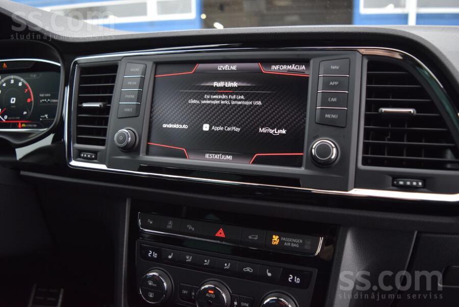 Balts Cupra ateca 2019 Rīga, ar dzinēja tilpumu 2.00 L un nobraukumu 134 tūkst. km par 21900 €, foto 10 vietnē AUTOMOTO.COM.LV