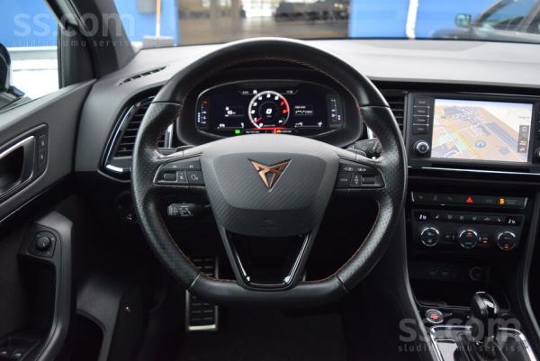 Белый Cupra ateca 2019 в Рига, объемом двигателя 2.00 л и пробегом 134 тыс. км за 21900 €, фото 10 на AUTOMOTO.COM.LV