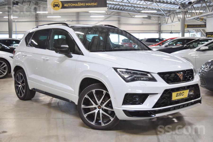 Balts Cupra ateca 2019 Rīga, ar dzinēja tilpumu 2.00 L un nobraukumu 134 tūkst. km par 21900 €, foto 1 vietnē AUTOMOTO.COM.LV