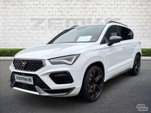 White Cupra ateca 2022 in Kaunas, with an engine capacity of 2.00 L and mileage of 95 thousand km for 29275 €, photo  on AUTOMOTO.COM.LV