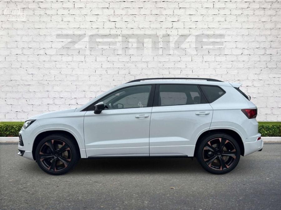 White Cupra ateca 2022 in Kaunas, with an engine capacity of 2.00 L and mileage of 95 thousand km for 29275 €, photo 3 on AUTOMOTO.COM.LV