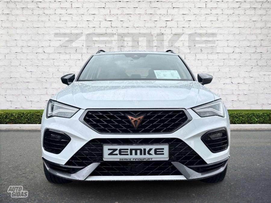 White Cupra ateca 2022 in Kaunas, with an engine capacity of 2.00 L and mileage of 95 thousand km for 29275 €, photo 6 on AUTOMOTO.COM.LV