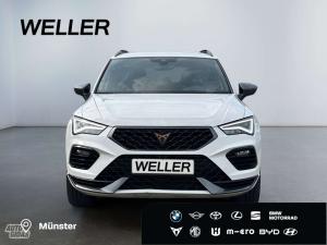 White Cupra ateca 2023 in Kaunas, with an engine capacity of 2.00 L and mileage of 22 thousand km for 32587 €, photo 2 on AUTOMOTO.COM.LV