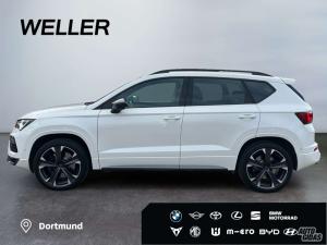 White Cupra ateca 2023 in Kaunas, with an engine capacity of 2.00 L and mileage of 22 thousand km for 32587 €, photo 5 on AUTOMOTO.COM.LV