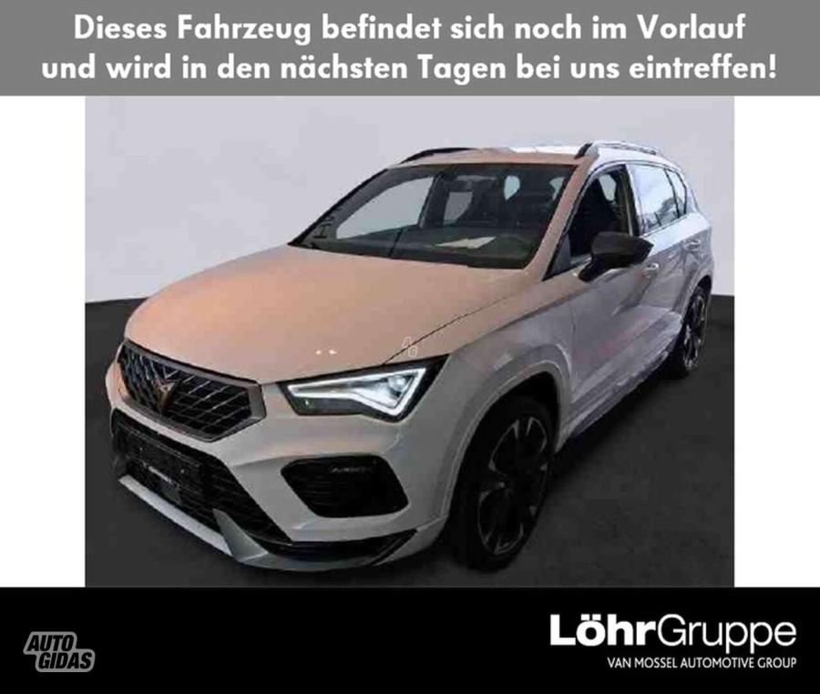 Белый Cupra ateca 2023 в Каунас, объемом двигателя 2.00 л и пробегом 36 тыс. км за 30928 €, фото 1 на AUTOMOTO.COM.LV