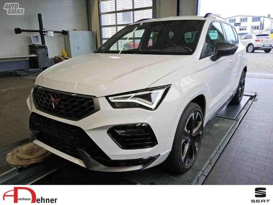 Белый Cupra ateca 2023 в Каунас, объемом двигателя 2.00 л и пробегом 30 тыс. км за 33197 €, фото 1 на AUTOMOTO.COM.LV