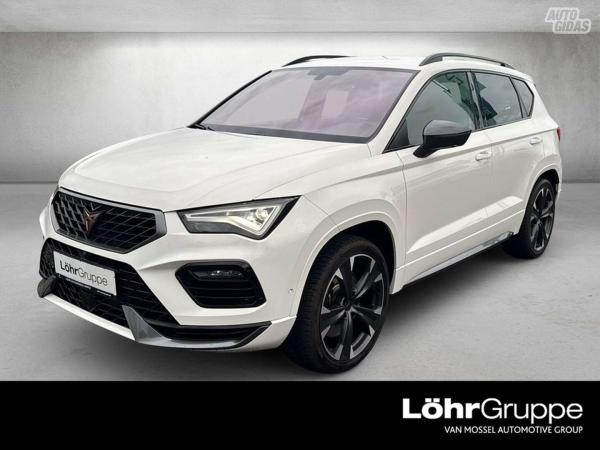 Белый Cupra ateca 2023 в Каунас, объемом двигателя 2.00 л и пробегом 38 тыс. км за 32473 €, фото 1 на AUTOMOTO.COM.LV