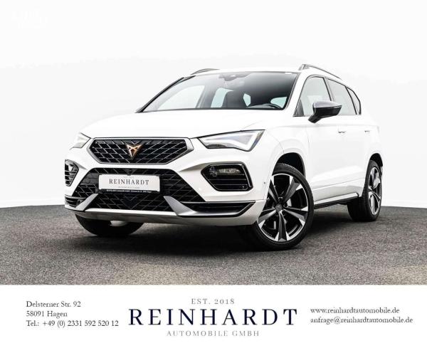 Белый Cupra ateca 2023 в Каунас, объемом двигателя 2.00 л и пробегом 38 тыс. км за 32443 €, фото 1 на AUTOMOTO.COM.LV