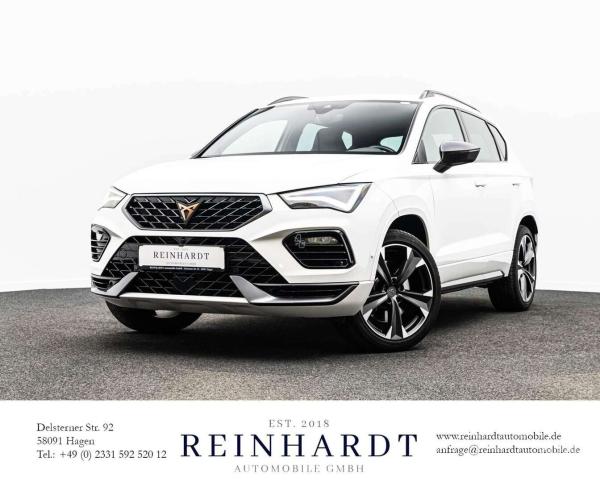Белый Cupra ateca 2023 в Каунас, объемом двигателя 2.00 л и пробегом 38 тыс. км за 32443 €, фото 5 на AUTOMOTO.COM.LV