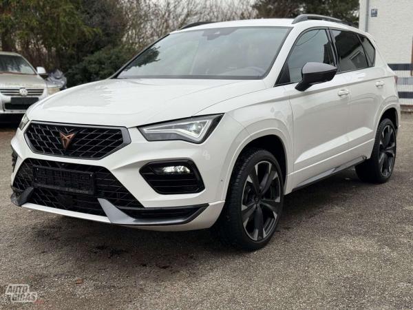 Balts Cupra ateca 2024 Kauņa, ar dzinēja tilpumu 1.50 L un nobraukumu 11 tūkst. km par 32985 €, foto 1 vietnē AUTOMOTO.COM.LV