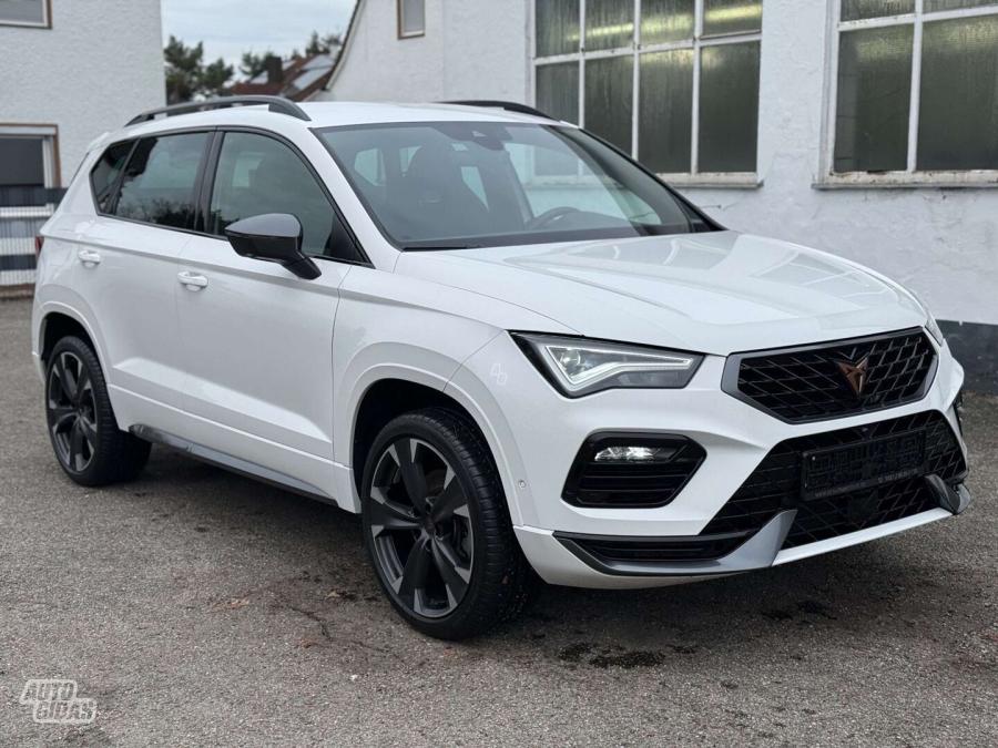 Balts Cupra ateca 2024 Kauņa, ar dzinēja tilpumu 1.50 L un nobraukumu 11 tūkst. km par 32985 €, foto 2 vietnē AUTOMOTO.COM.LV