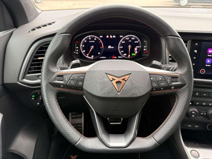 Balts Cupra ateca 2024 Kauņa, ar dzinēja tilpumu 1.50 L un nobraukumu 11 tūkst. km par 32985 €, foto 9 vietnē AUTOMOTO.COM.LV