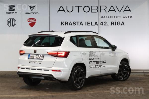 Белый Cupra ateca 2025 в Рига, объемом двигателя 2.00 л и пробегом 18 тыс. км за 36490 €, фото 6 на AUTOMOTO.COM.LV