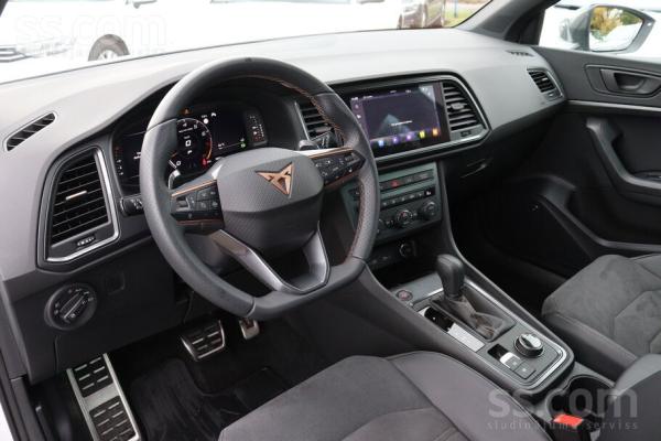Белый Cupra ateca 2025 в Рига, объемом двигателя 2.00 л и пробегом 18 тыс. км за 36490 €, фото 9 на AUTOMOTO.COM.LV