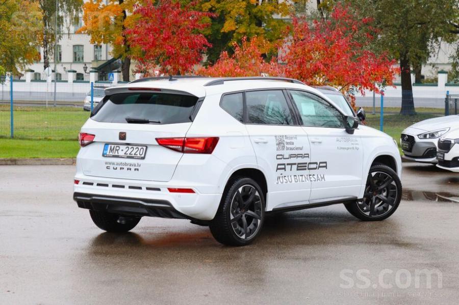 Белый Cupra ateca 2025 в Рига, объемом двигателя 2.00 л и пробегом 18 тыс. км за 36490 €, фото 34 на AUTOMOTO.COM.LV