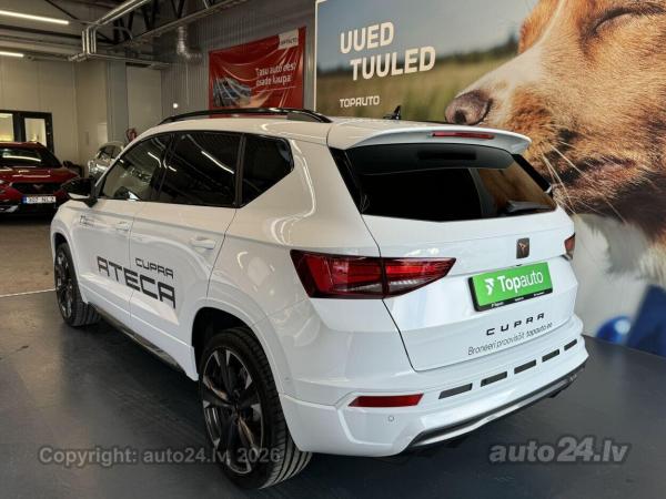Белый Cupra ateca 2024 в Таллин, объемом двигателя 1.50 л и пробегом 45 тыс. км за 32900 €, фото 3 на AUTOMOTO.COM.LV