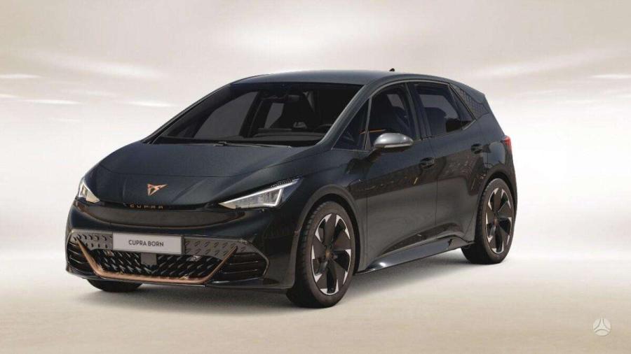Melns Cupra Born 2022 Viļņa, ar dzinēja tilpumu 0.00 L un nobraukumu 54 tūkst. km par 25350 €, foto 1 vietnē AUTOMOTO.COM.LV
