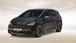 Black Cupra Born 2022 in Vilnius, with an engine capacity of 0.00 L and mileage of 54 thousand km for 25350 €, photo  on AUTOMOTO.COM.LV