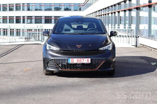 Black Cupra Born 2022 in Riga, with an engine capacity of 0.00 L and mileage of 4 thousand km for 29480 €, photo 2 on AUTOMOTO.COM.LV