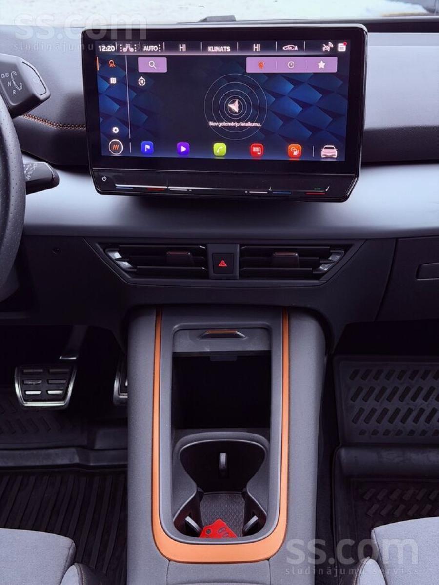 Черный Cupra Born 2022 в Рига, объемом двигателя 0.00 л и пробегом 4 тыс. км за 29480 €, фото 14 на AUTOMOTO.COM.LV
