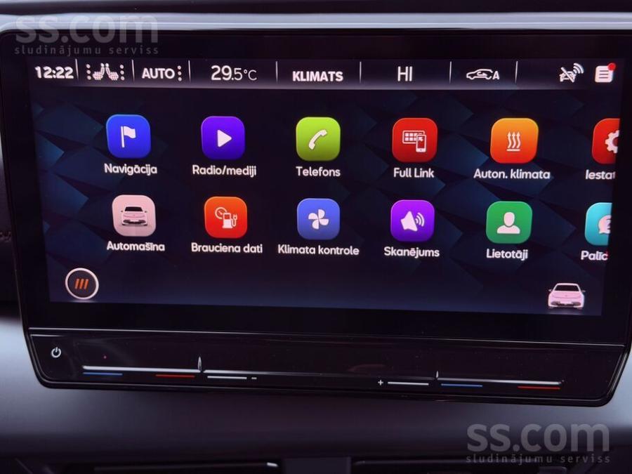 Черный Cupra Born 2022 в Рига, объемом двигателя 0.00 л и пробегом 4 тыс. км за 29480 €, фото 20 на AUTOMOTO.COM.LV
