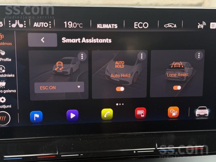 Black Cupra Born 2022 in Riga, with an engine capacity of 0.00 L and mileage of 5 thousand km for 28480 €, photo 24 on AUTOMOTO.COM.LV