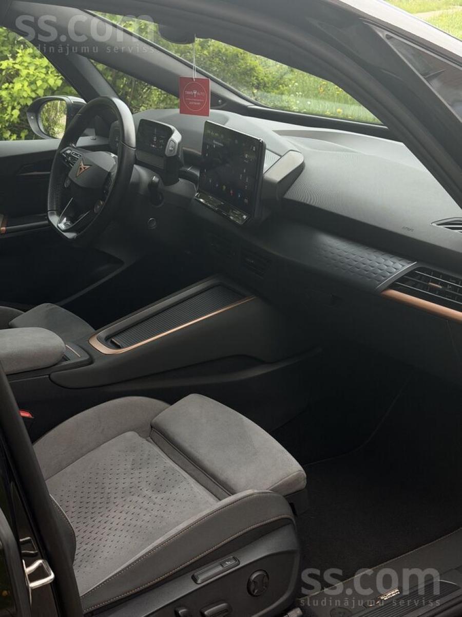 Melns Cupra Born 2023 Rīga, ar dzinēja tilpumu 0.00 L un nobraukumu 46 tūkst. km par 27280 €, foto 12 vietnē AUTOMOTO.COM.LV