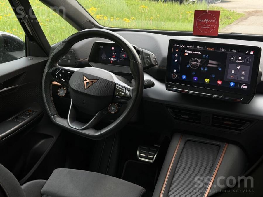 Melns Cupra Born 2023 Rīga, ar dzinēja tilpumu 0.00 L un nobraukumu 46 tūkst. km par 27280 €, foto 15 vietnē AUTOMOTO.COM.LV