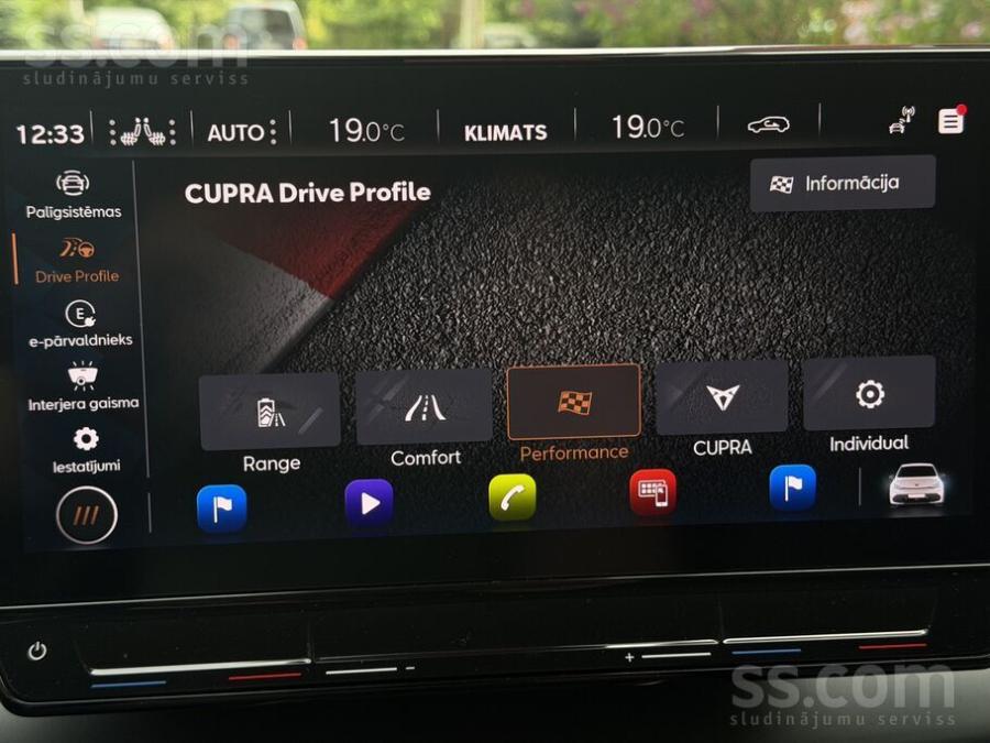 Melns Cupra Born 2023 Rīga, ar dzinēja tilpumu 0.00 L un nobraukumu 46 tūkst. km par 27280 €, foto 26 vietnē AUTOMOTO.COM.LV