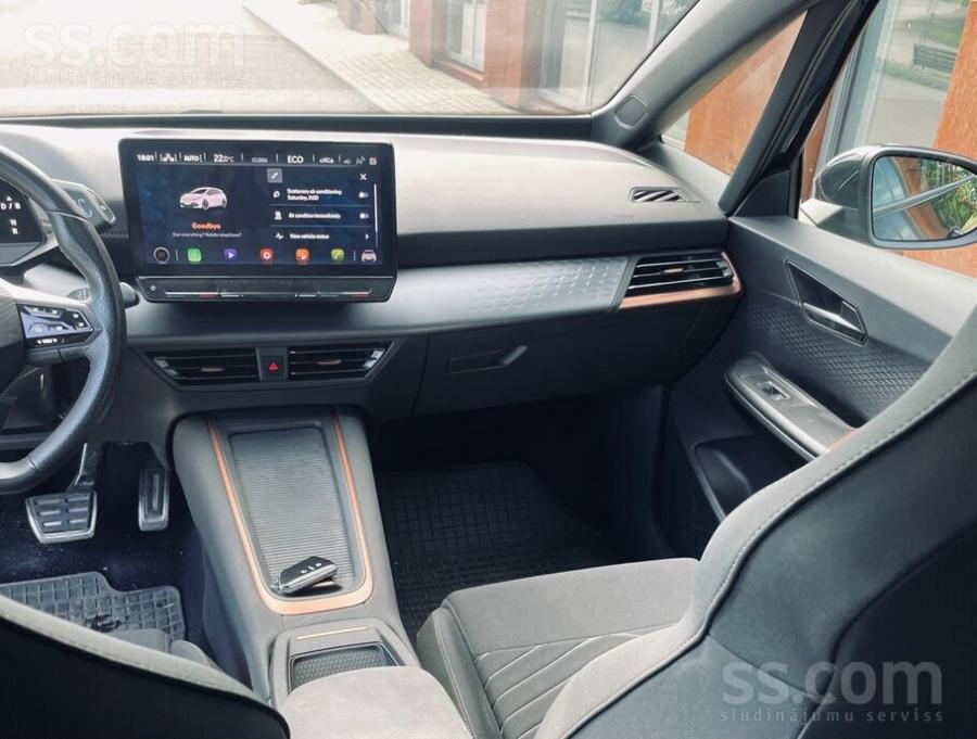 Melns Cupra Born 2023 Rīga, ar dzinēja tilpumu 0.00 L un nobraukumu 26 tūkst. km par 23950 €, foto 8 vietnē AUTOMOTO.COM.LV