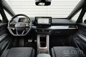 Black Cupra Born 2023 in Riga, with an engine capacity of 0.00 L and mileage of 99 thousand km for 28650 €, photo 7 on AUTOMOTO.COM.LV