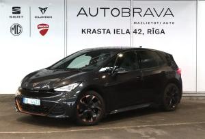 Black Cupra Born 2024 in Riga, with an engine capacity of 0.00 L and mileage of 31 thousand km for 28990 €, photo 1 on AUTOMOTO.COM.LV