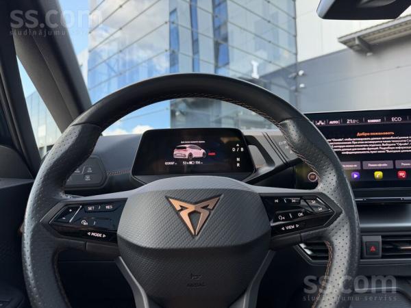 Zils Cupra Born 2021 Rīga, ar dzinēja tilpumu 0.00 L un nobraukumu 61 tūkst. km par 24900 €, foto 8 vietnē AUTOMOTO.COM.LV