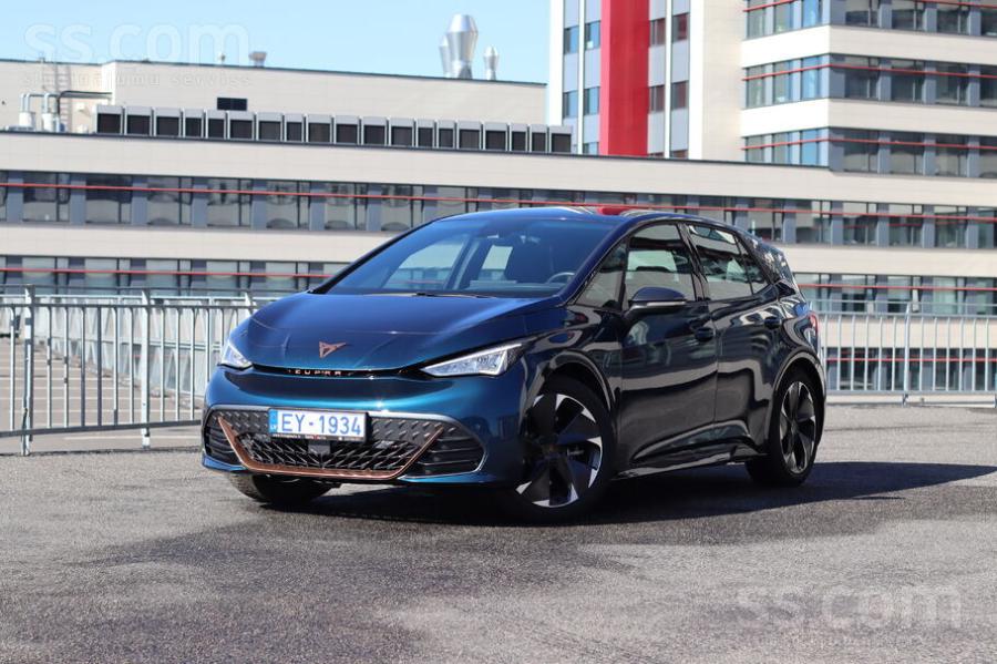 Zils Cupra Born 2022 Rīga, ar dzinēja tilpumu 0.00 L un nobraukumu 28 tūkst. km par 25600 €, foto 1 vietnē AUTOMOTO.COM.LV