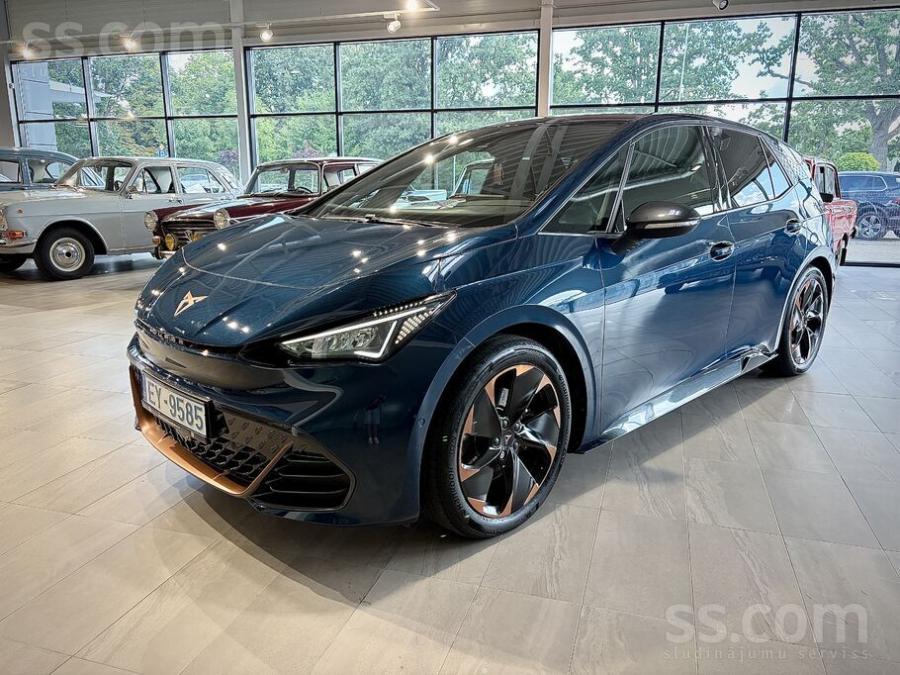 Синий Cupra Born 2022 в Добеле, объемом двигателя 0.00 л и пробегом 79 тыс. км за 23650 €, фото 8 на AUTOMOTO.COM.LV