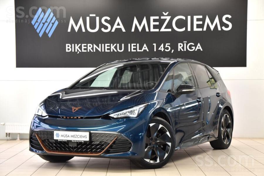Zils Cupra Born 2022 Rīga, ar dzinēja tilpumu 0.00 L un nobraukumu 54 tūkst. km par 25990 €, foto 1 vietnē AUTOMOTO.COM.LV