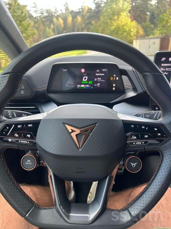 Zils Cupra Born 2023 Rīga, ar dzinēja tilpumu 0.00 L un nobraukumu 45 tūkst. km par 26900 €, foto 6 vietnē AUTOMOTO.COM.LV