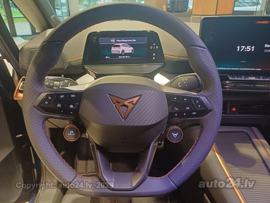 Zils Cupra Born 2025 Tallina, ar dzinēja tilpumu 0.00 L un nobraukumu 0 tūkst. km par 38900 €, foto 12 vietnē AUTOMOTO.COM.LV