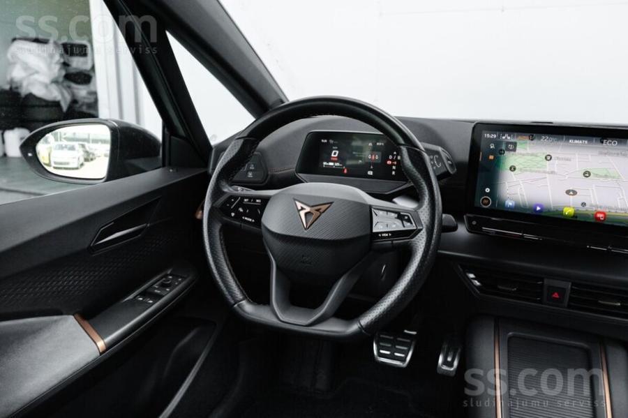 Grey Cupra Born 2022 in Riga, with an engine capacity of 1.40 L and mileage of 67 thousand km for 22850 €, photo 24 on AUTOMOTO.COM.LV