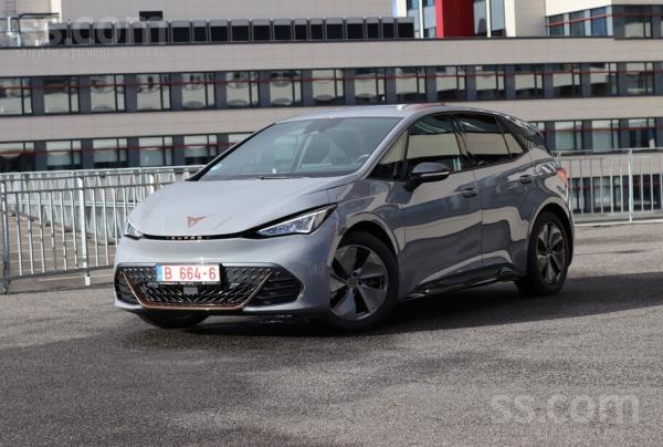 Grey Cupra Born 2022 in Riga, with an engine capacity of 0.00 L and mileage of 27 thousand km for 24980 €, photo 3 on AUTOMOTO.COM.LV