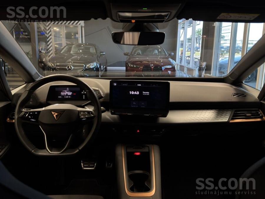 Grey Cupra Born 2022 in Riga, with an engine capacity of 0.00 L and mileage of 91 thousand km for 21990 €, photo 13 on AUTOMOTO.COM.LV