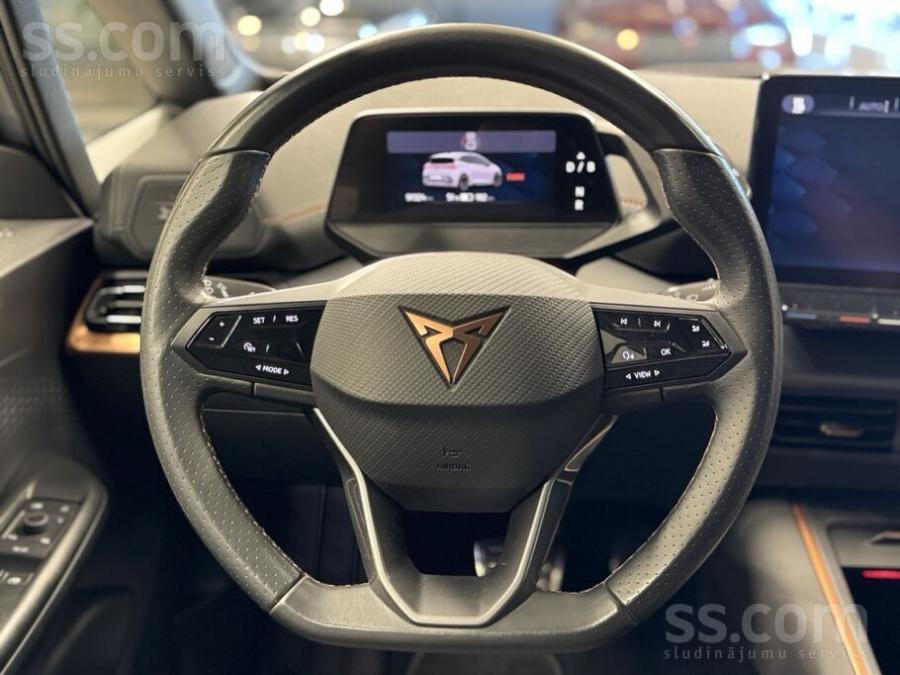 Grey Cupra Born 2022 in Riga, with an engine capacity of 0.00 L and mileage of 91 thousand km for 21990 €, photo 14 on AUTOMOTO.COM.LV