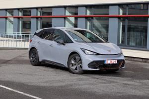 Grey Cupra Born 2022 in Riga, with an engine capacity of 0.00 L and mileage of 27 thousand km for 26980 €, photo  on AUTOMOTO.COM.LV