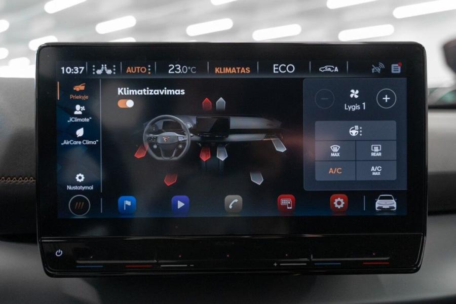 Серый Cupra Born 2022 в Вильнюс, объемом двигателя 0.00 л и пробегом 60 тыс. км за 23900 €, фото 24 на AUTOMOTO.COM.LV