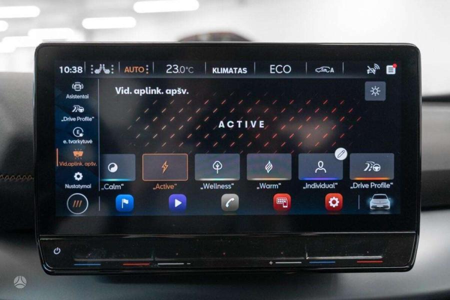 Серый Cupra Born 2022 в Вильнюс, объемом двигателя 0.00 л и пробегом 60 тыс. км за 23500 €, фото 19 на AUTOMOTO.COM.LV